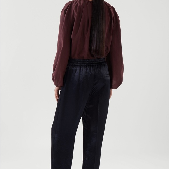 COS | Tops | Nwt Cos Draped Sleeve Silk Blouse 2 | Poshmark